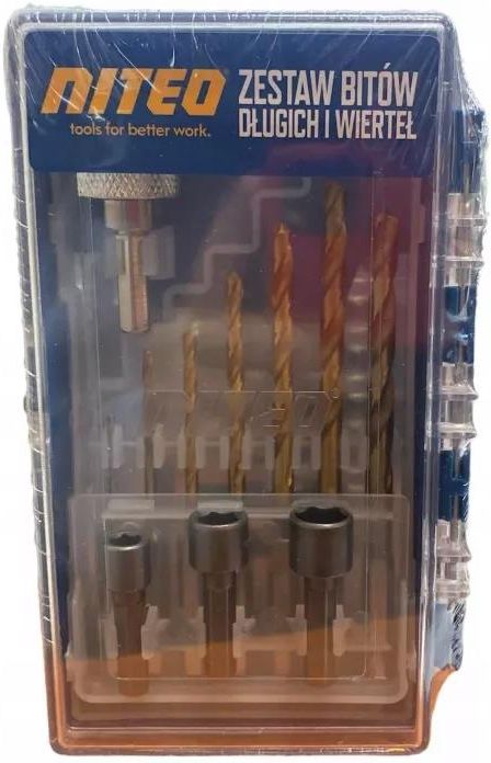 Zestaw narzędziowy Niteo Tools Zestaw Bitów Długich I Wierteł 25 Elementów - Opinie i ceny na ...