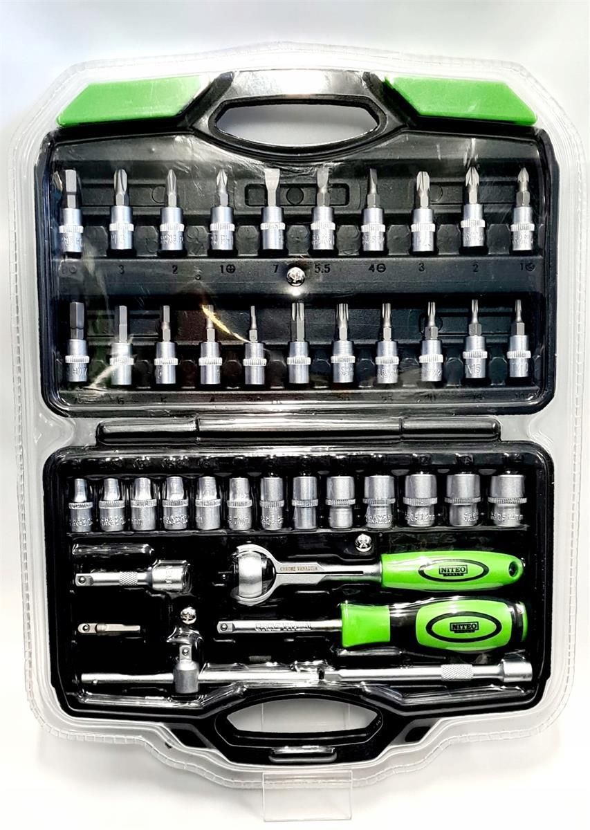 Zestaw narzędziowy Niteo Tools Zestaw Narzędzi 40 El. - Opinie i ceny na Ceneo.pl