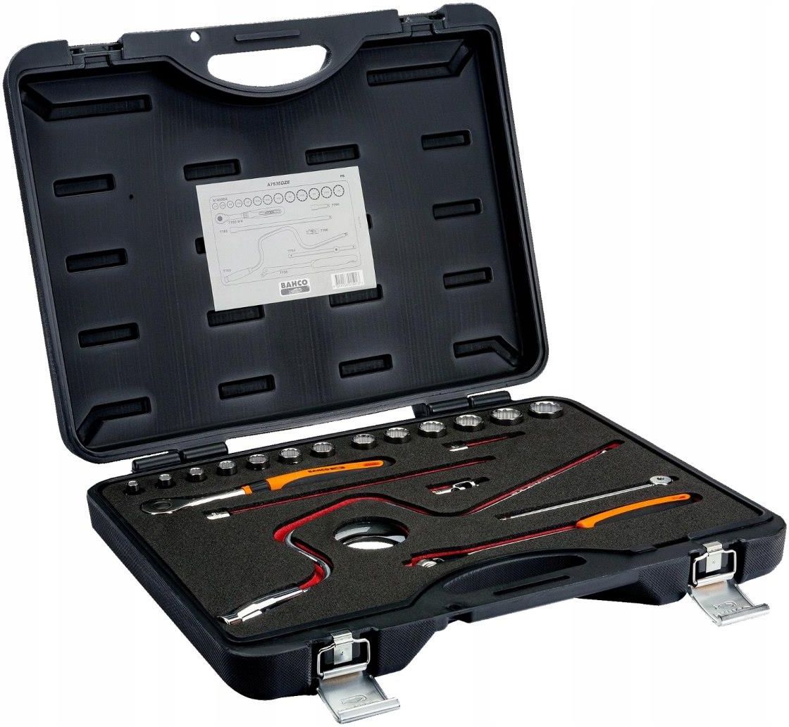Zestaw narzędziowy Bahco Zestaw Nasadek 3/8 Nasadki Dwunastokątne ...