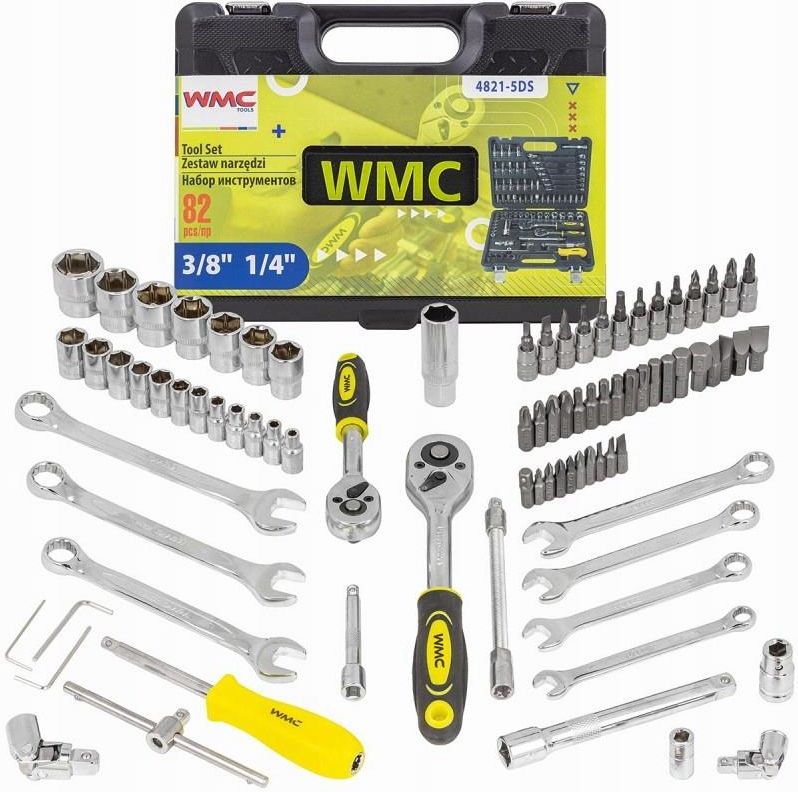 Zestaw narzędziowy Wmc Tools Walizka Narzędziowa Zestaw Narzędzi Kluczy ...
