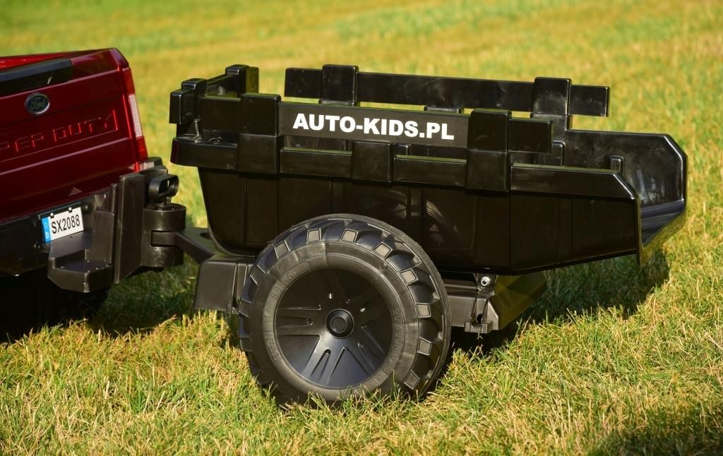 Auto-Kids Przyczepka Do Auta Na Akumulator Czarna - Ceny i opinie ...