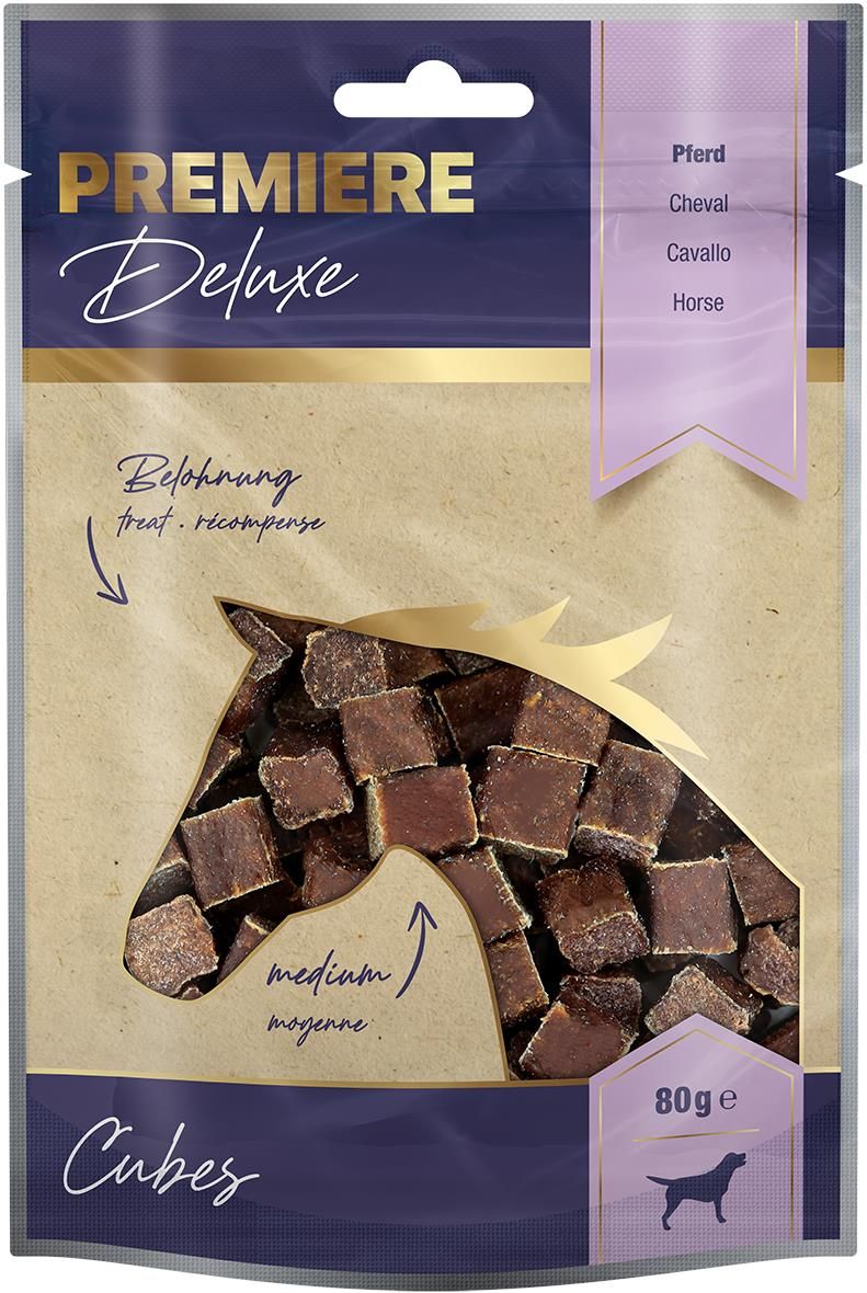 Karma Premiere Deluxe Meat Cubes Konina 80G - Ceny i opinie - Ceneo.pl
