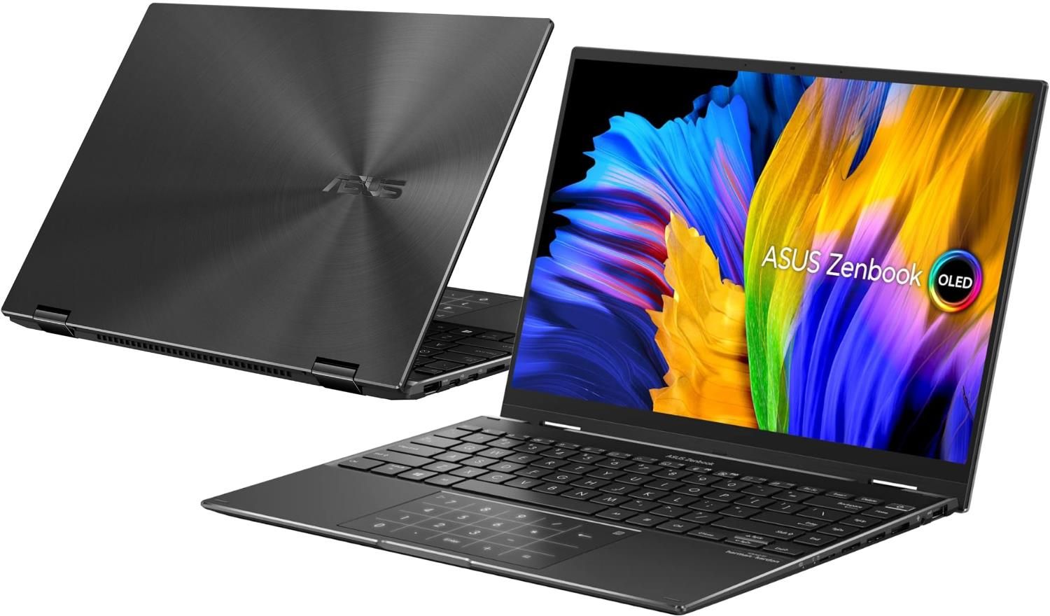 Laptop Asus ZenBook Flip 14 360° UN5401QA R9 5900HX 16GB 512GB OLED ...