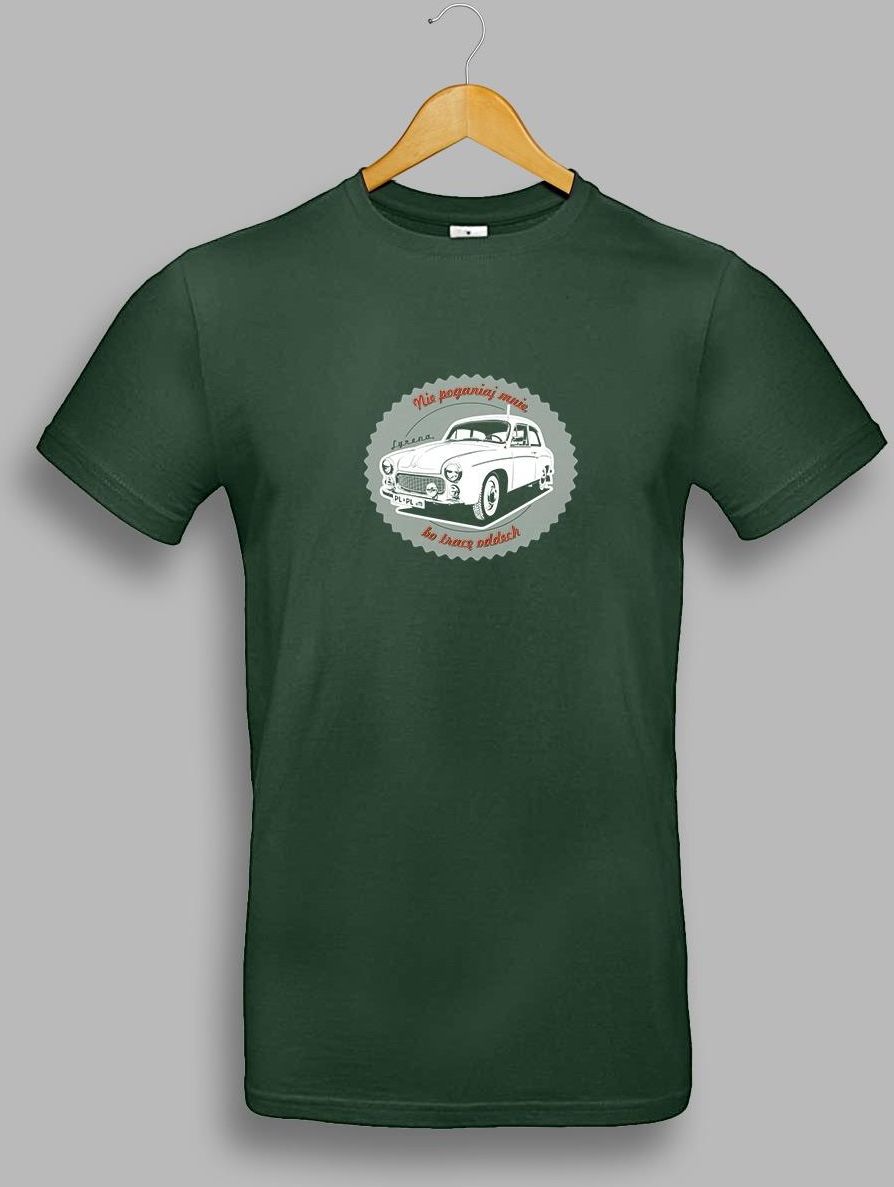 T-shirt samochód Syrenka koszulka motoryzacja - Ceny i opinie - Ceneo.pl