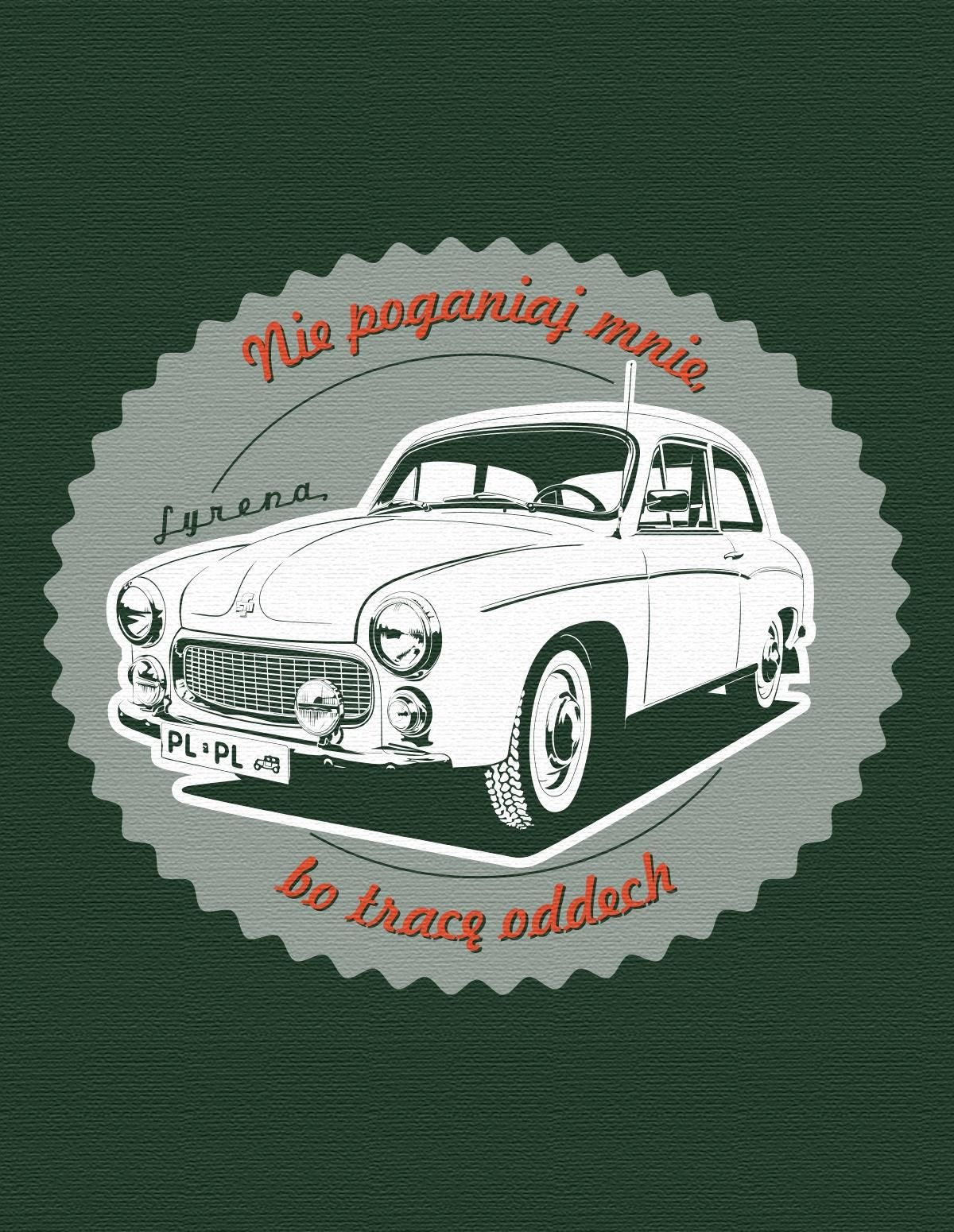 T-shirt samochód Syrenka koszulka motoryzacja - Ceny i opinie - Ceneo.pl