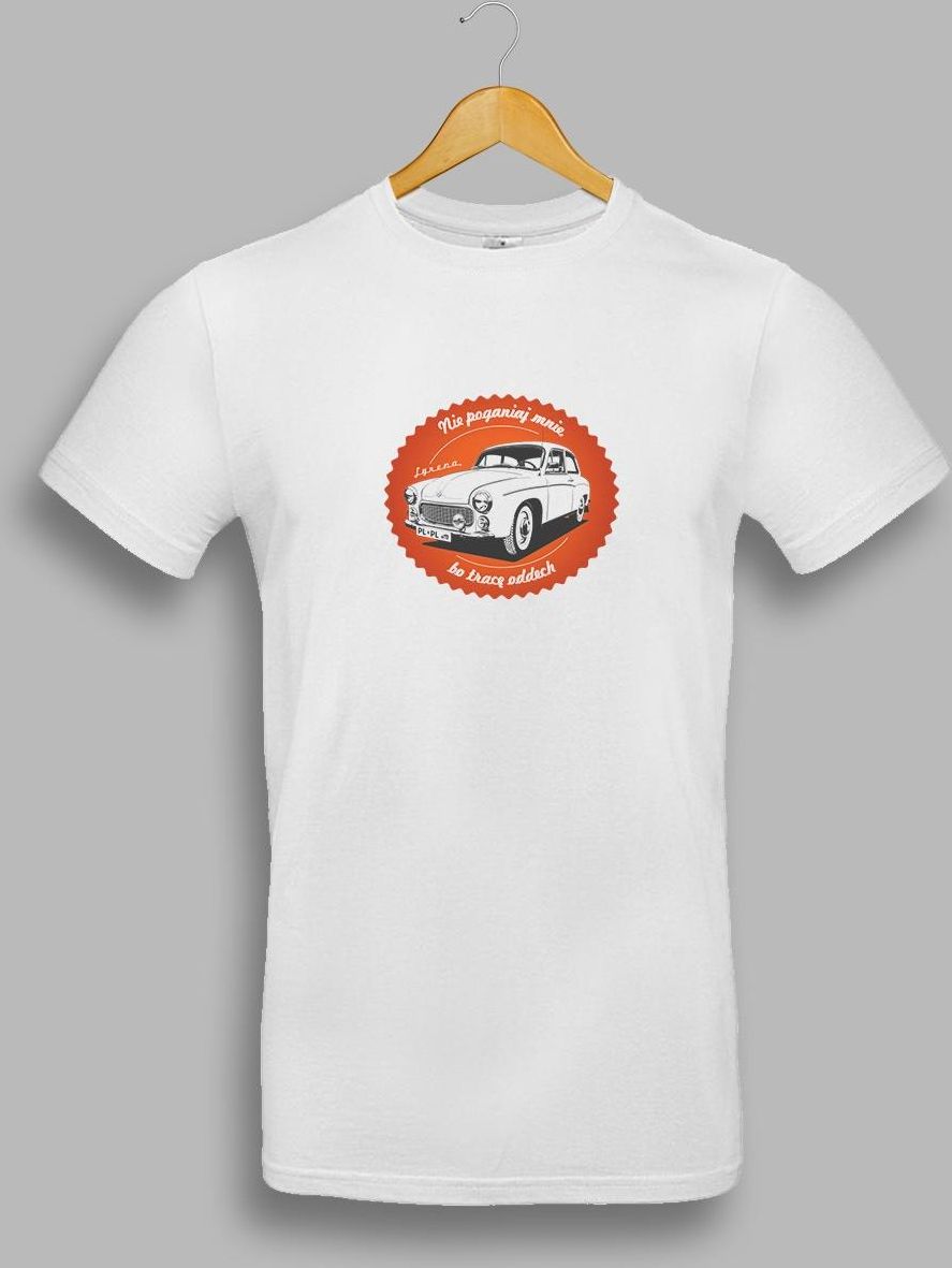 T-shirt samochód Syrenka koszulka motoryzacja - Ceny i opinie - Ceneo.pl