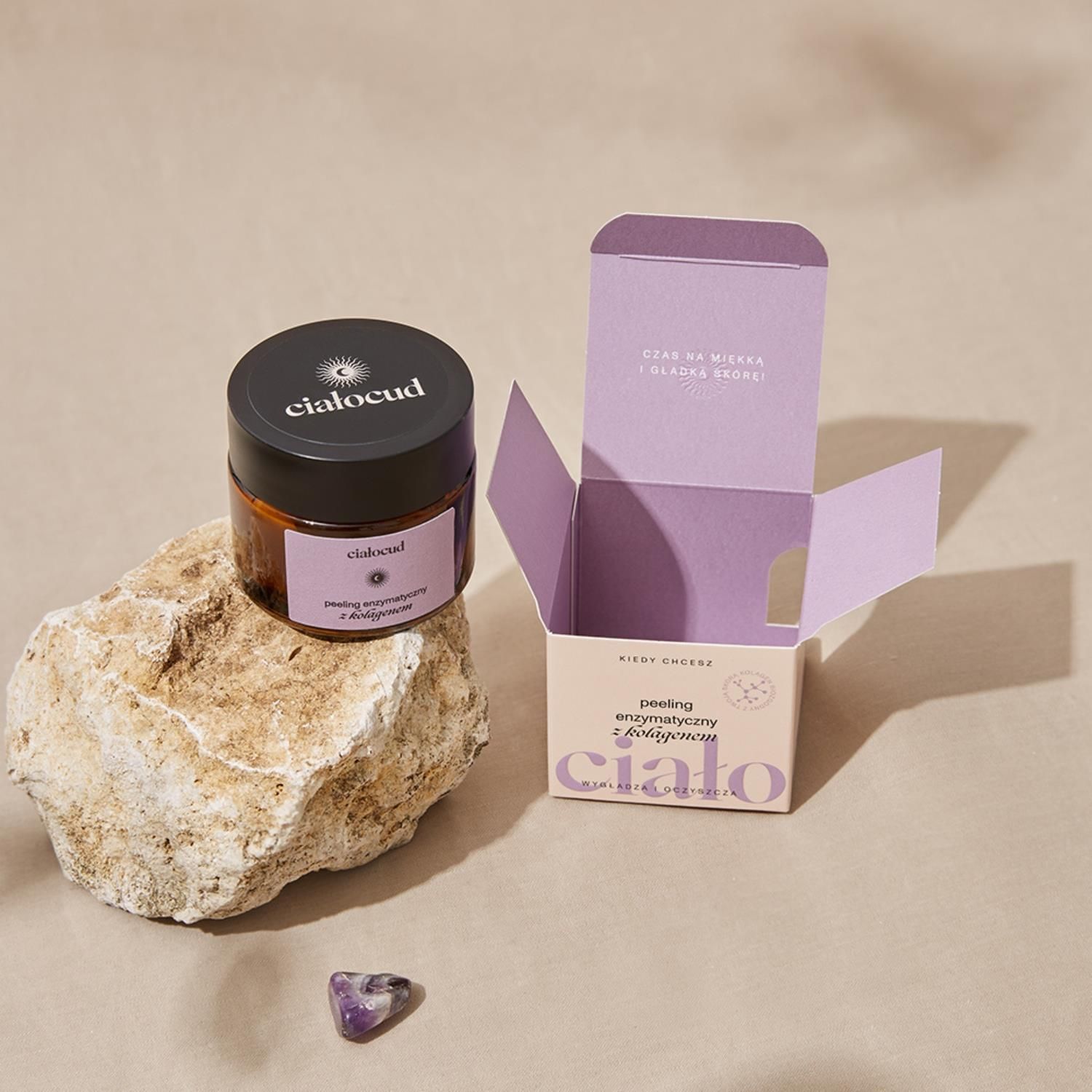 Wnek Concept Ciałocud Kolagenowy Peeling Enzymatyczny Do Twarzy, 50ml ...