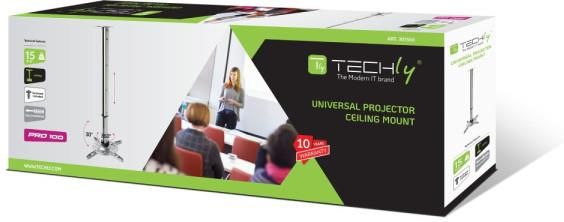 Techly Ica-Pm 102S Uchwyt Do Montażu Projektora Sufit Srebrny - Opinie ...