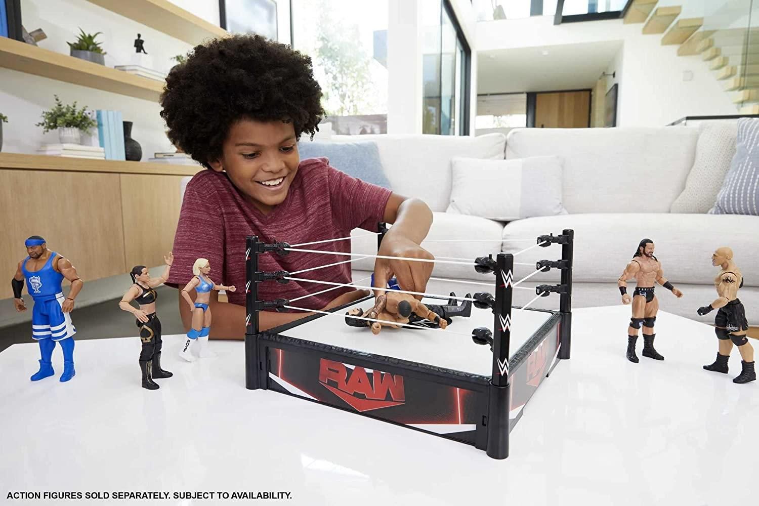 Mattel Wwe Superstar Ring Smack Down Raw 2W1 HLN13 - Ceny i opinie - Ceneo.pl