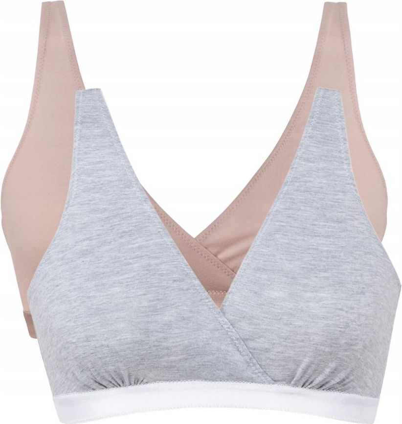 Mitex top bawełniany Lilly 2-pak szary-róż S - Ceny i opinie - Ceneo.pl