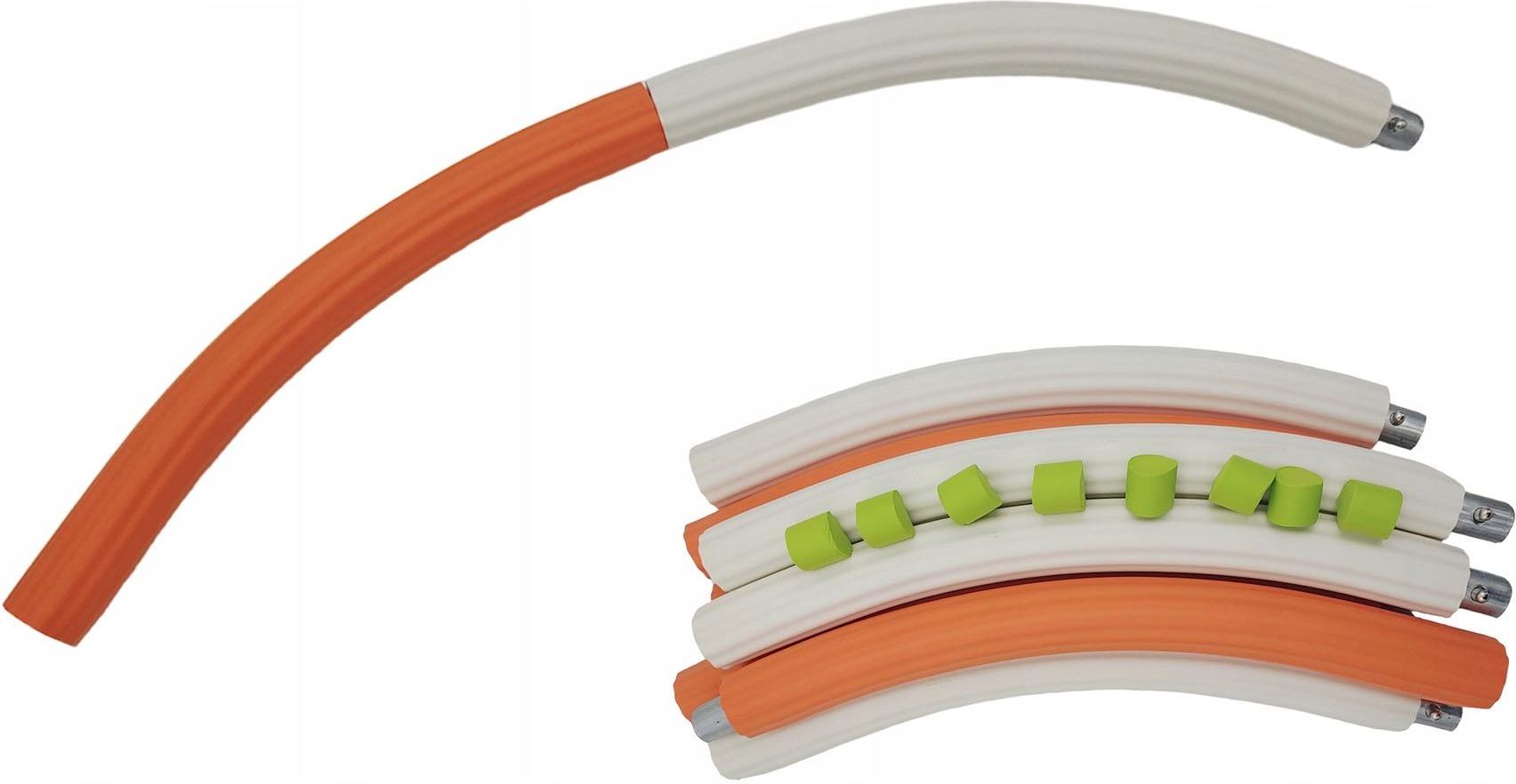 Dutison Ø88Cm Składane Mocne Fitness Odchudzanie Pomarańcz Czerwień ...