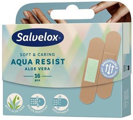 Salvelox Plaster Aqua Resist Aloe Vera 16 Szt. - Opinie i ceny na Ceneo.pl