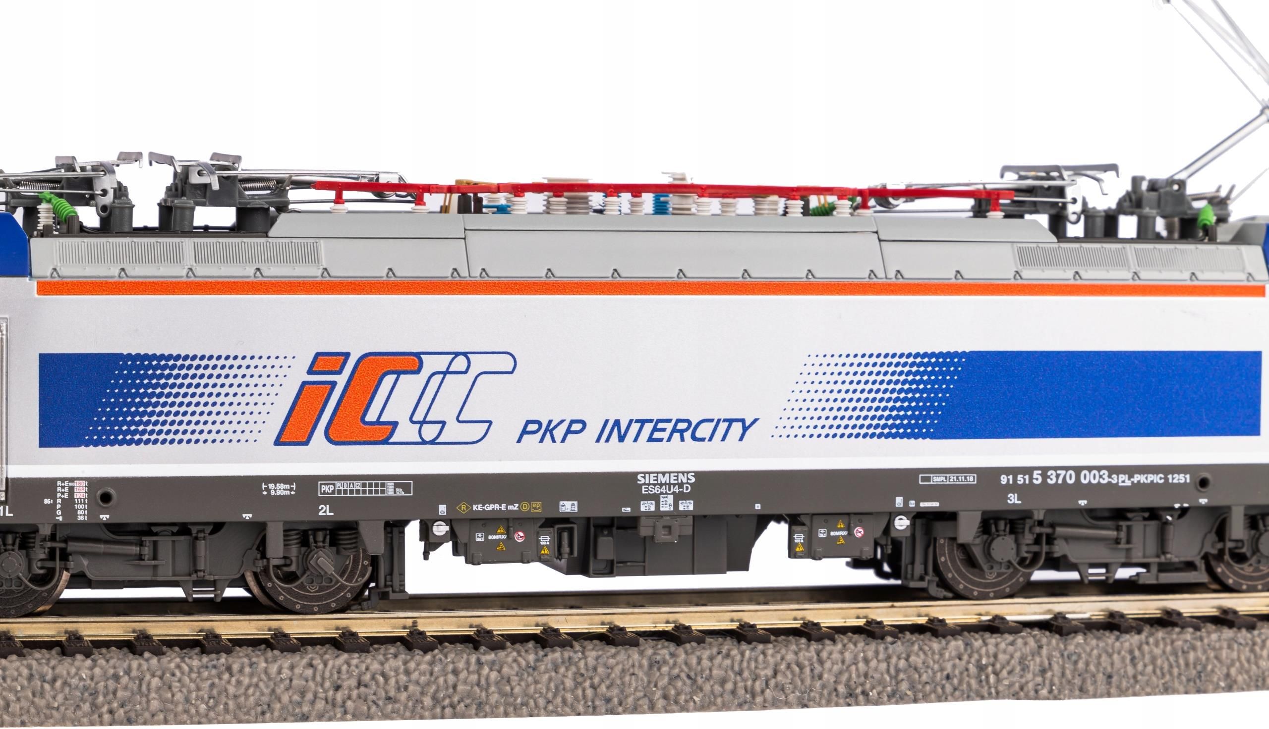 Piko Lokomotywa Eu44 003 Husarz Pkp Intercity Cyfrowa Dcc Z Dźwiękiem ...