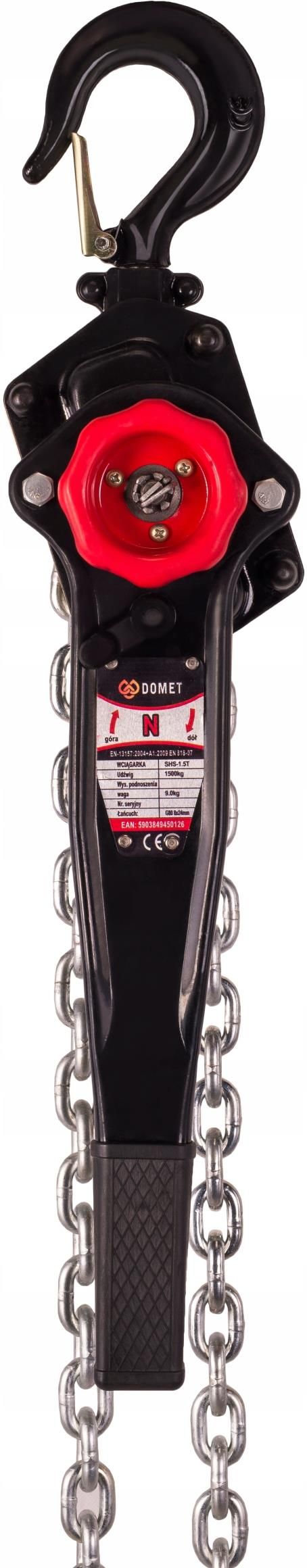 Narzędzia do warsztatu Domet Wciągarka Łańcuchowa Wyciągarka Wciągnik ...