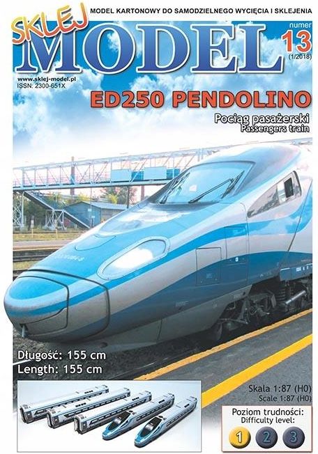 Ed250 Pendolino Model Kartonowy SM13 - Ceny i opinie - Ceneo.pl