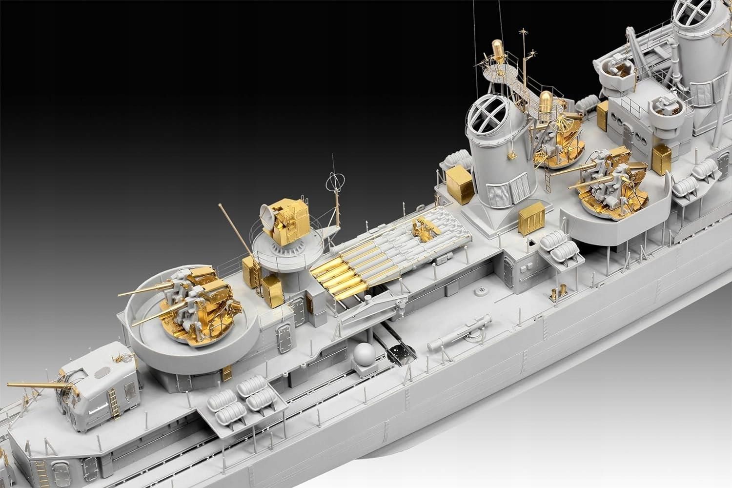 Revell Model Do Sklejania Statek German Destroyer Class 119 1:144 05179 ...