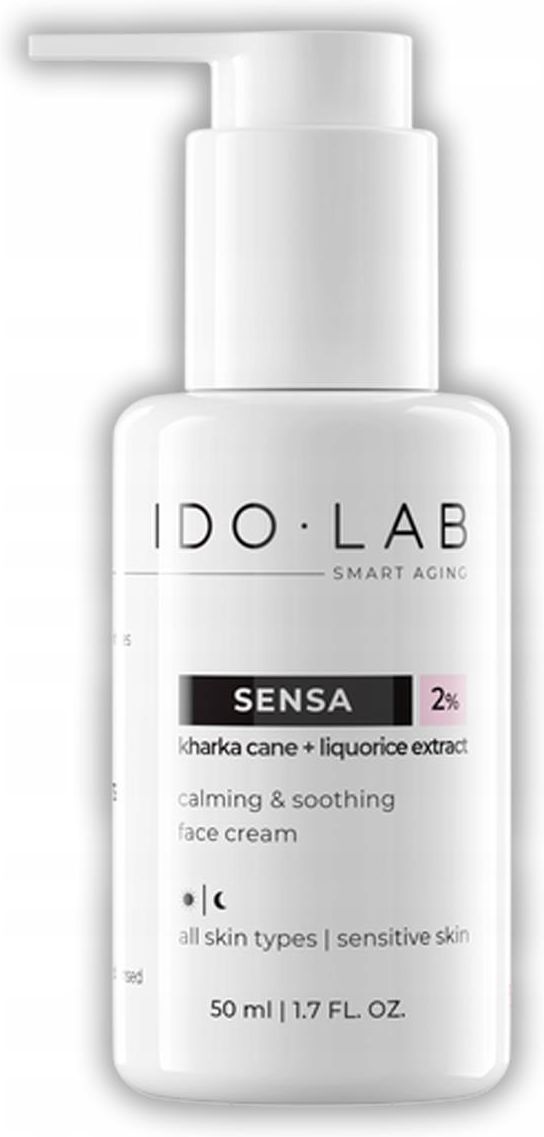 Krem Ido Lab Sensa Calming And Soothing Face Cream Łagodzący Dla Cery Wrażliwej I Naczynkowej na ...