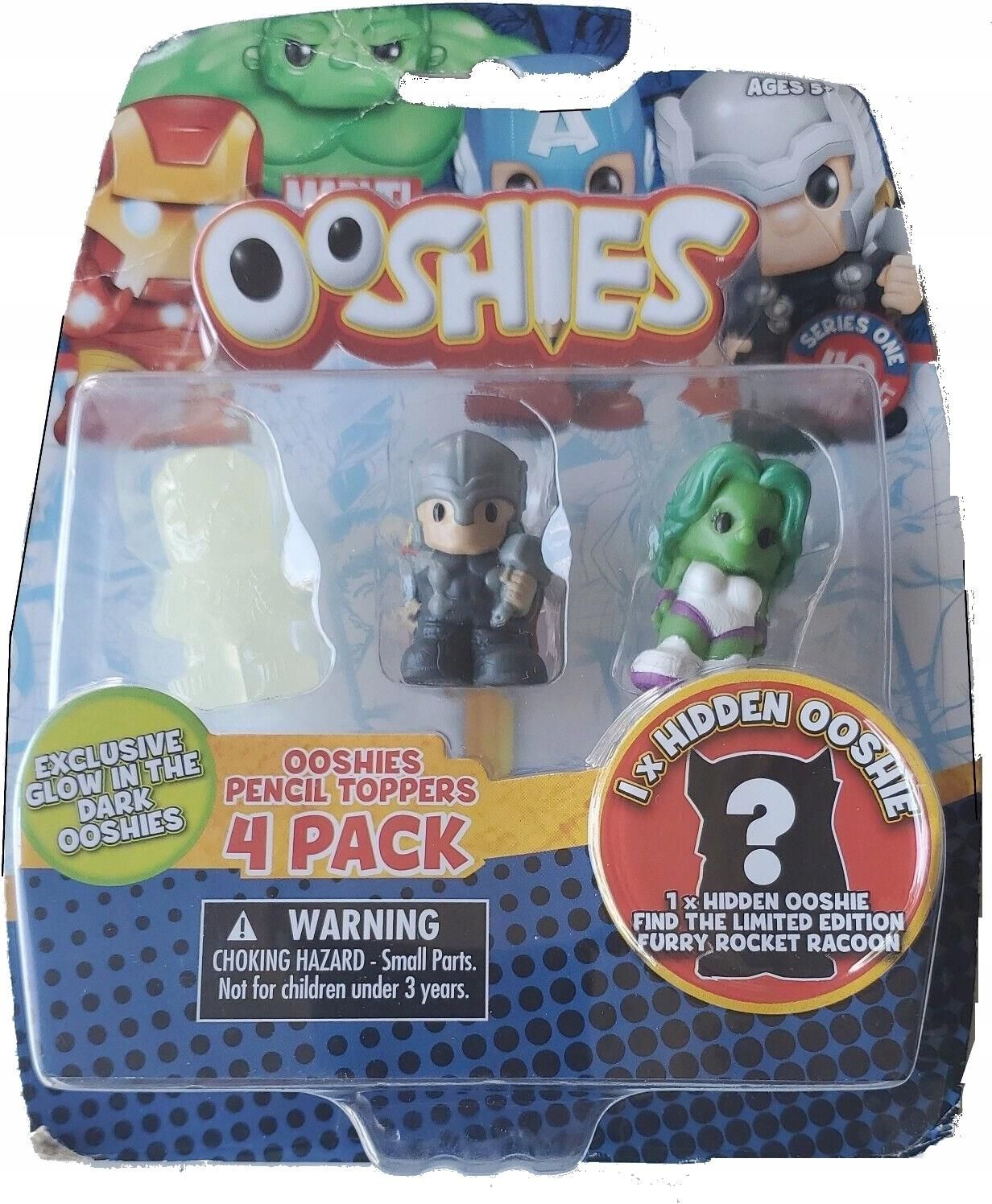 Prima Toys Ooshies Marvel Action Figure 4 Pack She-Hulk Thor - Ceny i ...