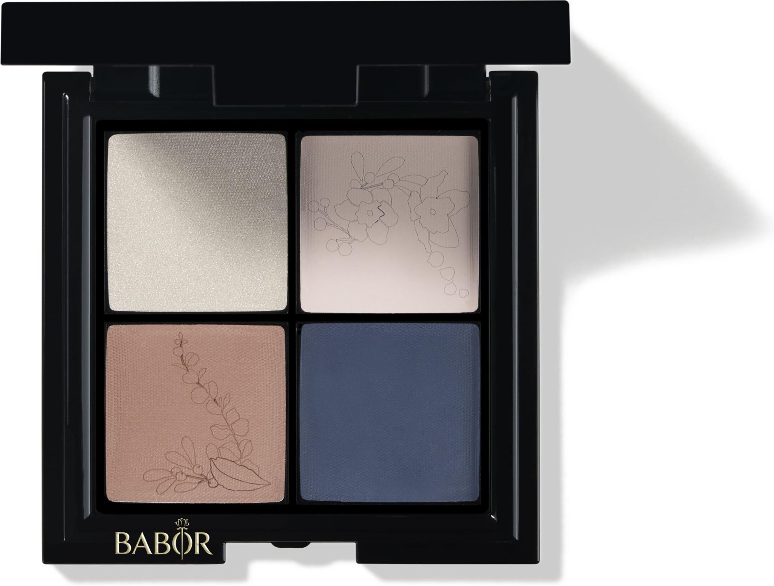 Babor Makeup Eye Shadow Paletka Cieni Quattro 06 Midnight Matte ...