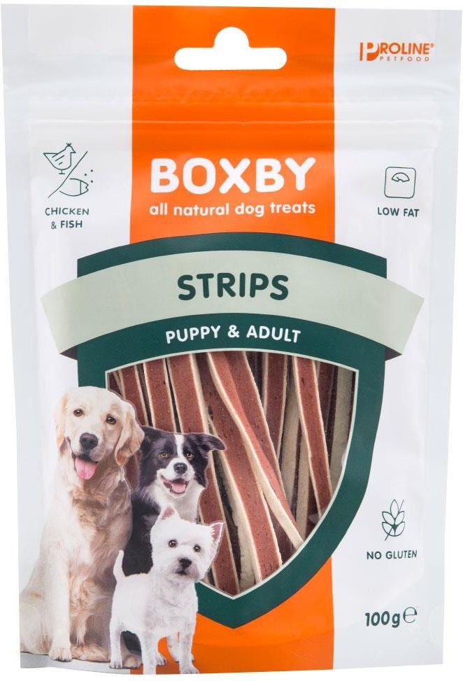 Karma Boxby Przysmaki Dla Psa Strips 2X100G - Ceny i opinie - Ceneo.pl