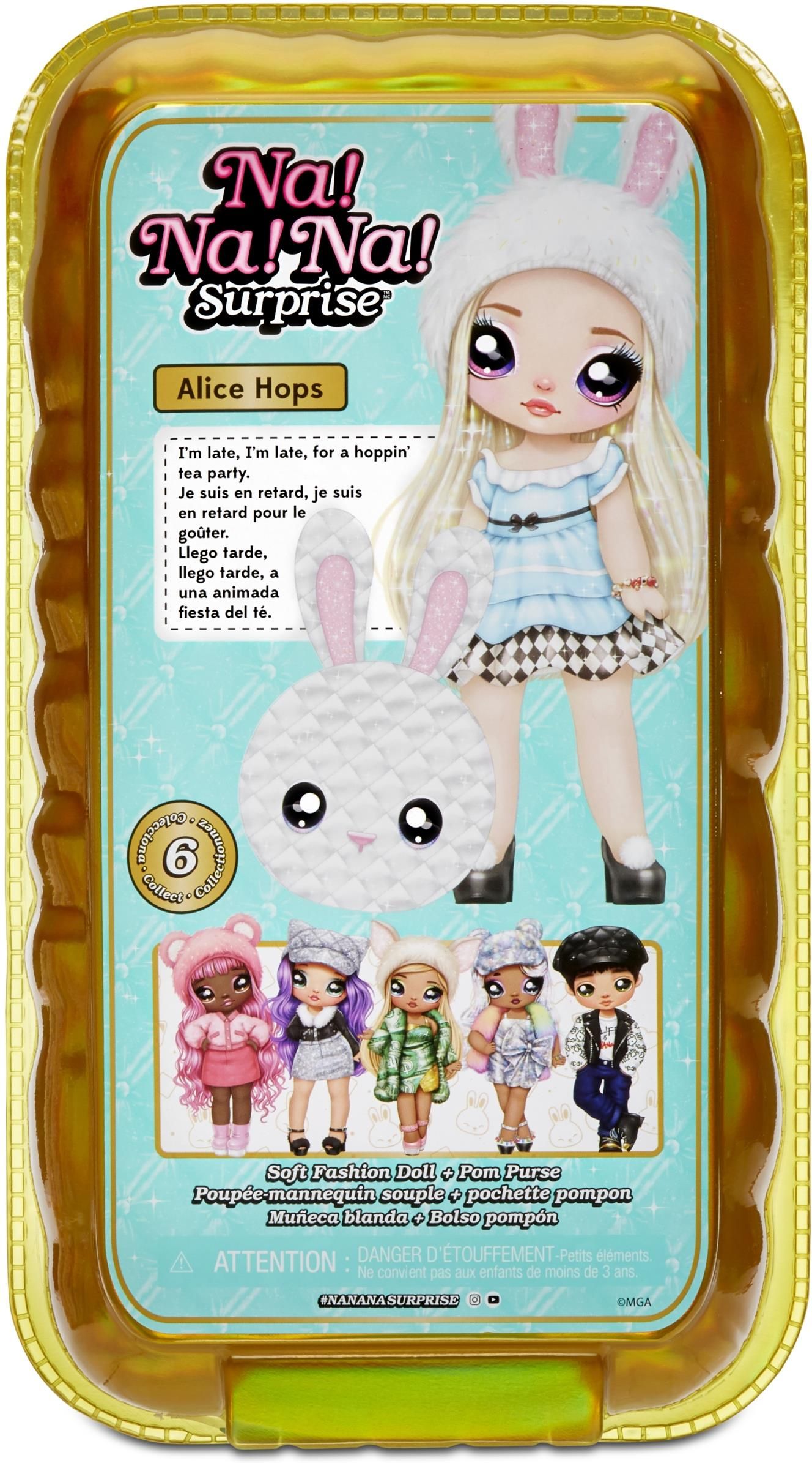 Lalka L.O.L. Surprise Na! Lalka Alice Hops Glam Mga - Ceny i opinie ...