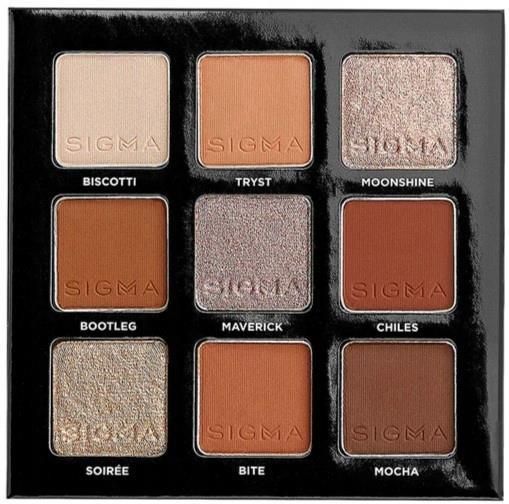 Sigma Spicy Eyeshadow Palette Paleta 9 Cieni Do Powiek 9g - Opinie i ...