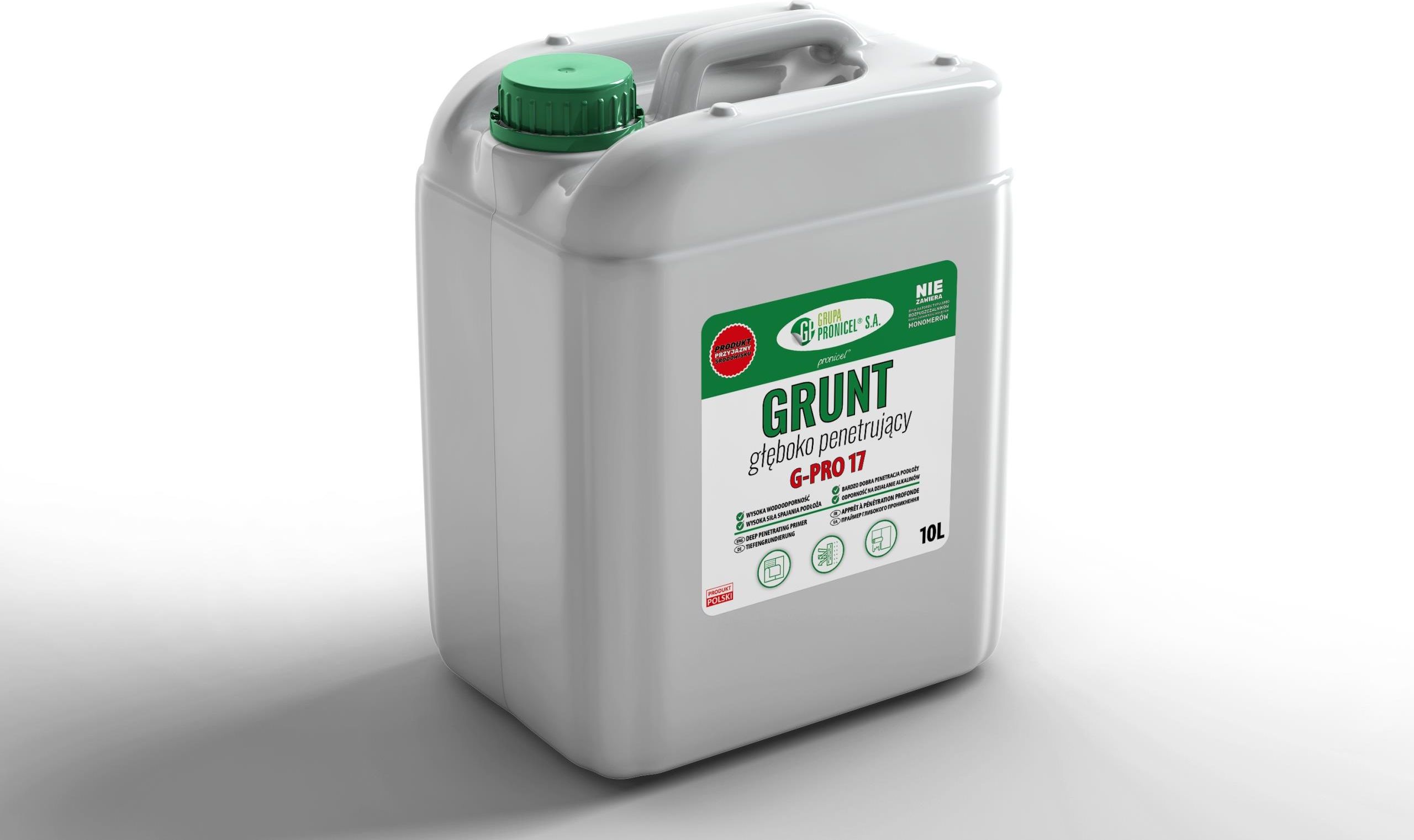 Pronicel G-Pro 17 Grunt Głęboko Penetrujący 10l - Opinie i ceny na Ceneo.pl