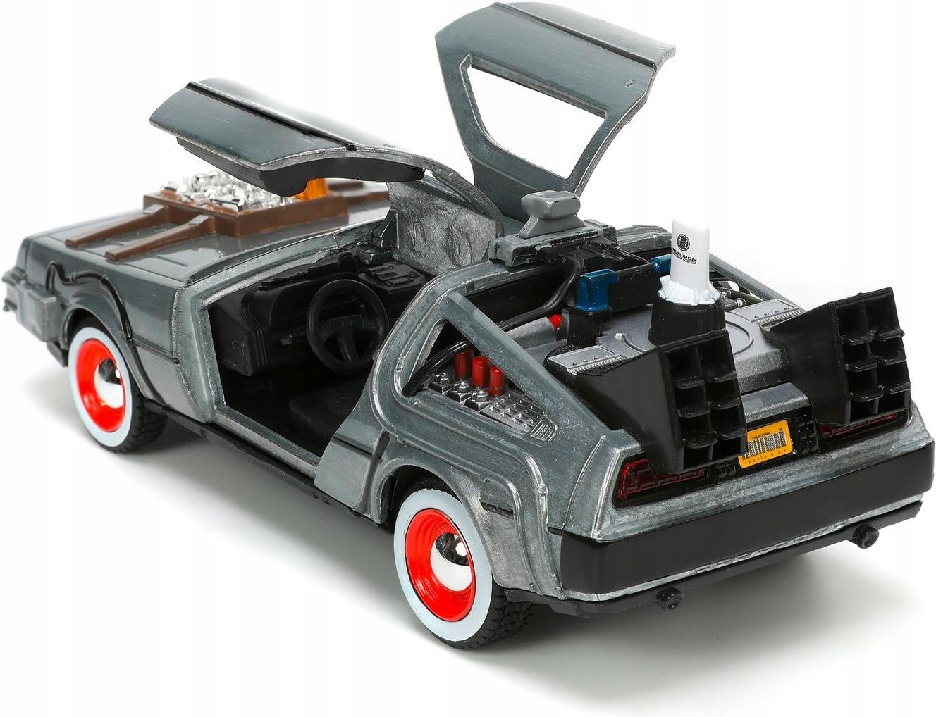 Jada Toys Back To The Future 3 Time Machine Delorean Dmc-12 1:32 Nowy ...