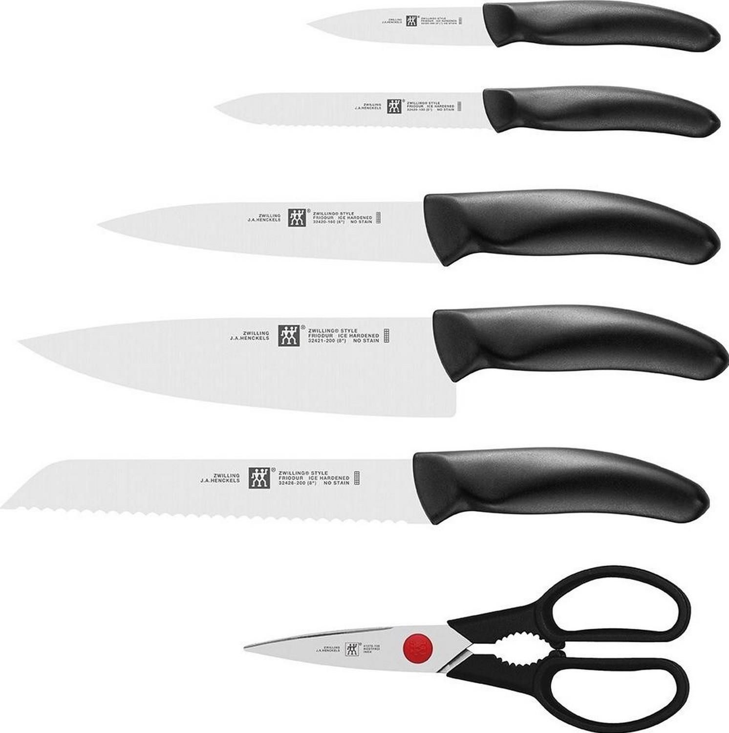 Zwilling Style Zestaw W Bloku Samoostrzącym 7 el. szary - Opinie i ...