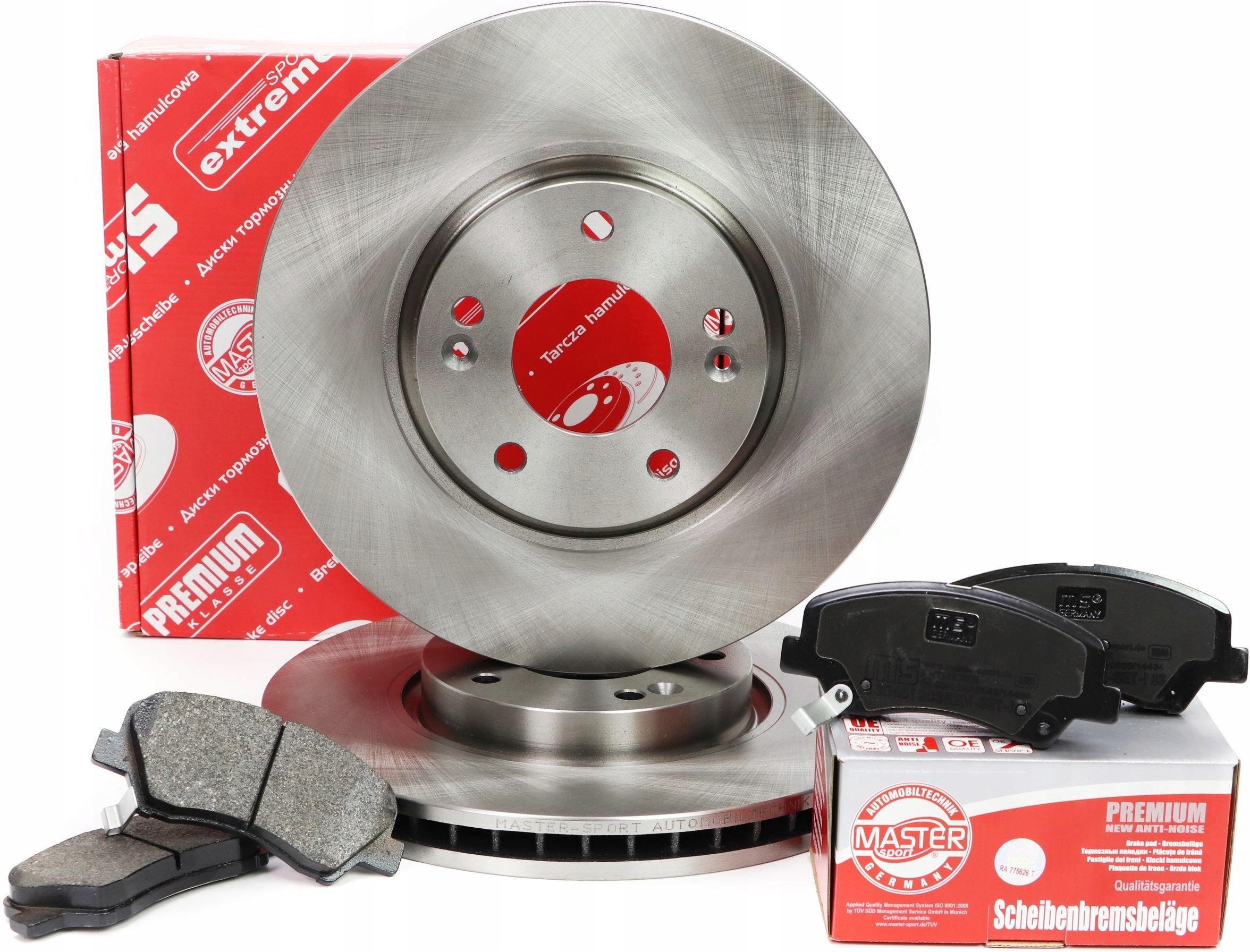 Klocki hamulcowe Master-Sport Germany Klocki Tarcze Przód Hyundai Ix35 Kia Sportage Iii ...