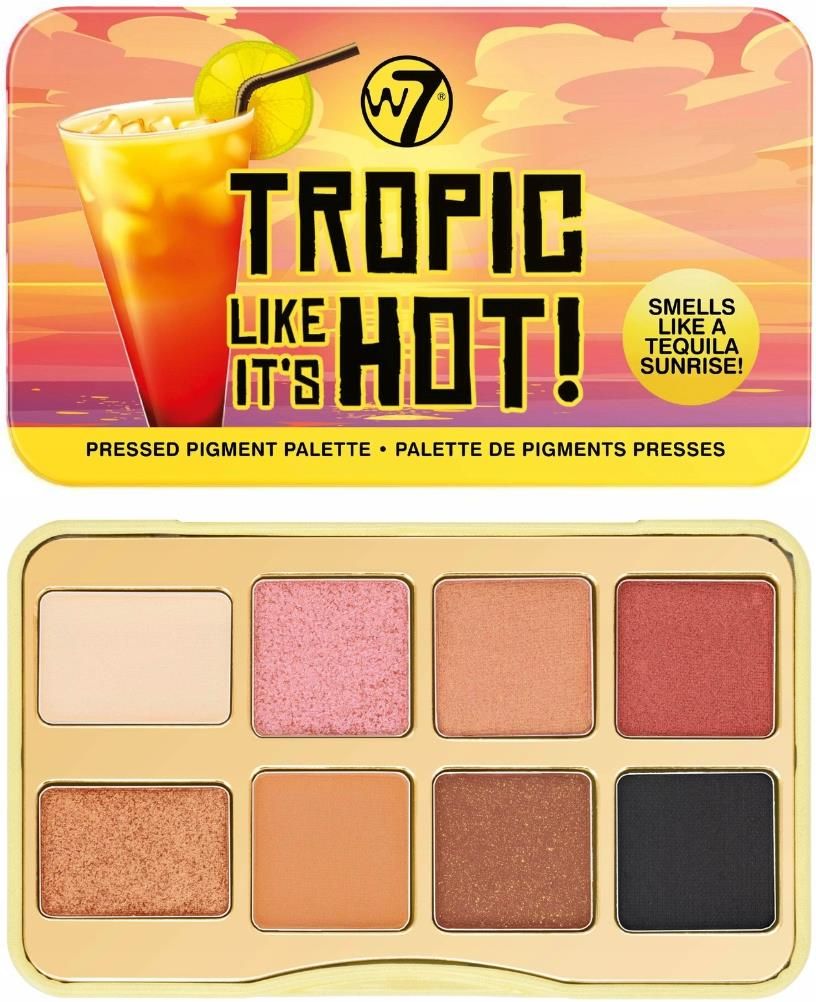 W7 Tropic Like It'S Hot! Paleta Prasowanych Pigmentów - Opinie i ceny ...