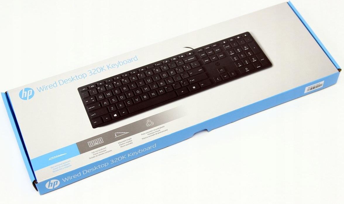 Klawiatura Hp 320K czarna (9SR37AA) - Opinie i ceny na Ceneo.pl