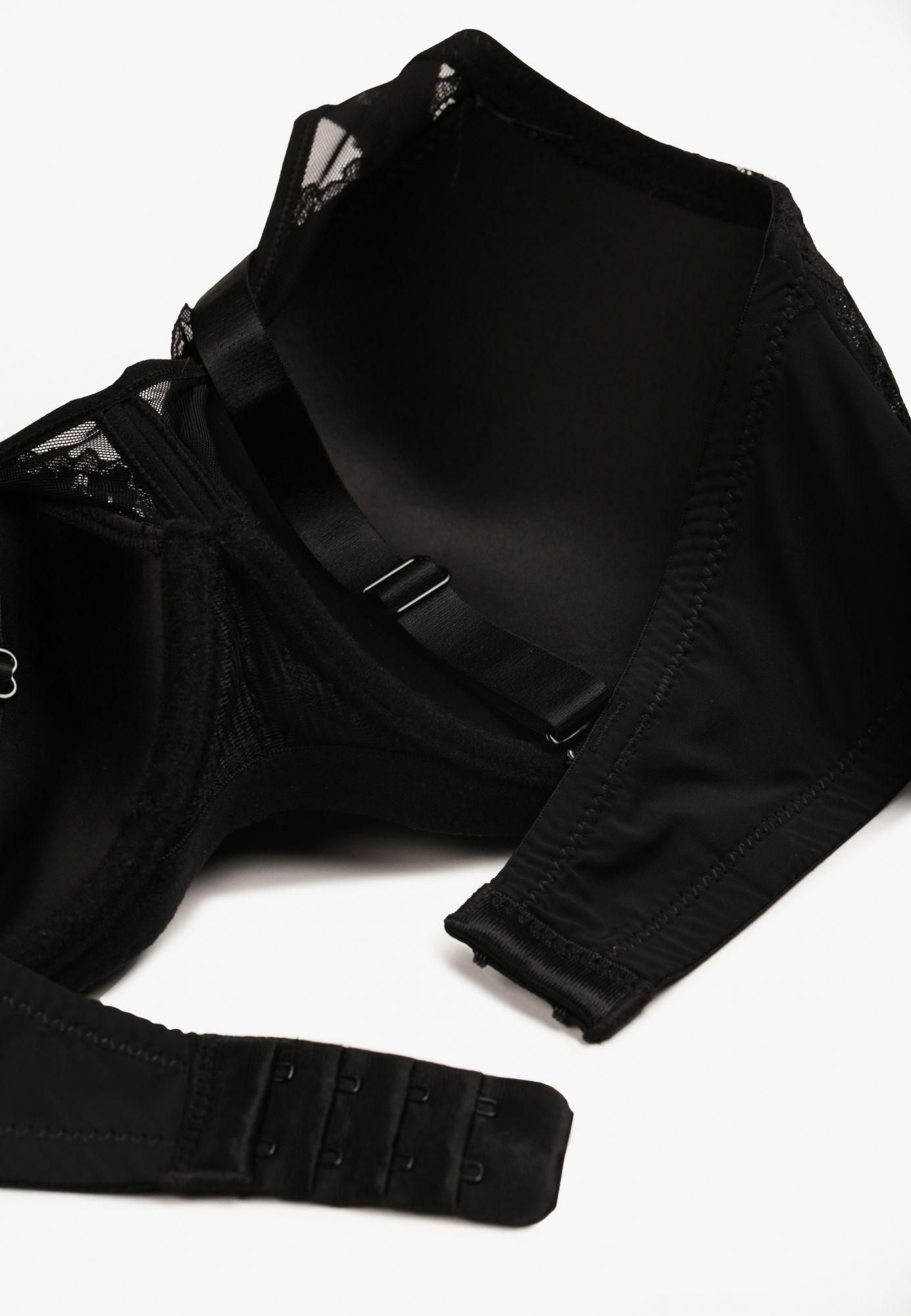 Born2Be Czarny Biustonosz damski 80DD Push-up - Ceny i opinie - Ceneo.pl