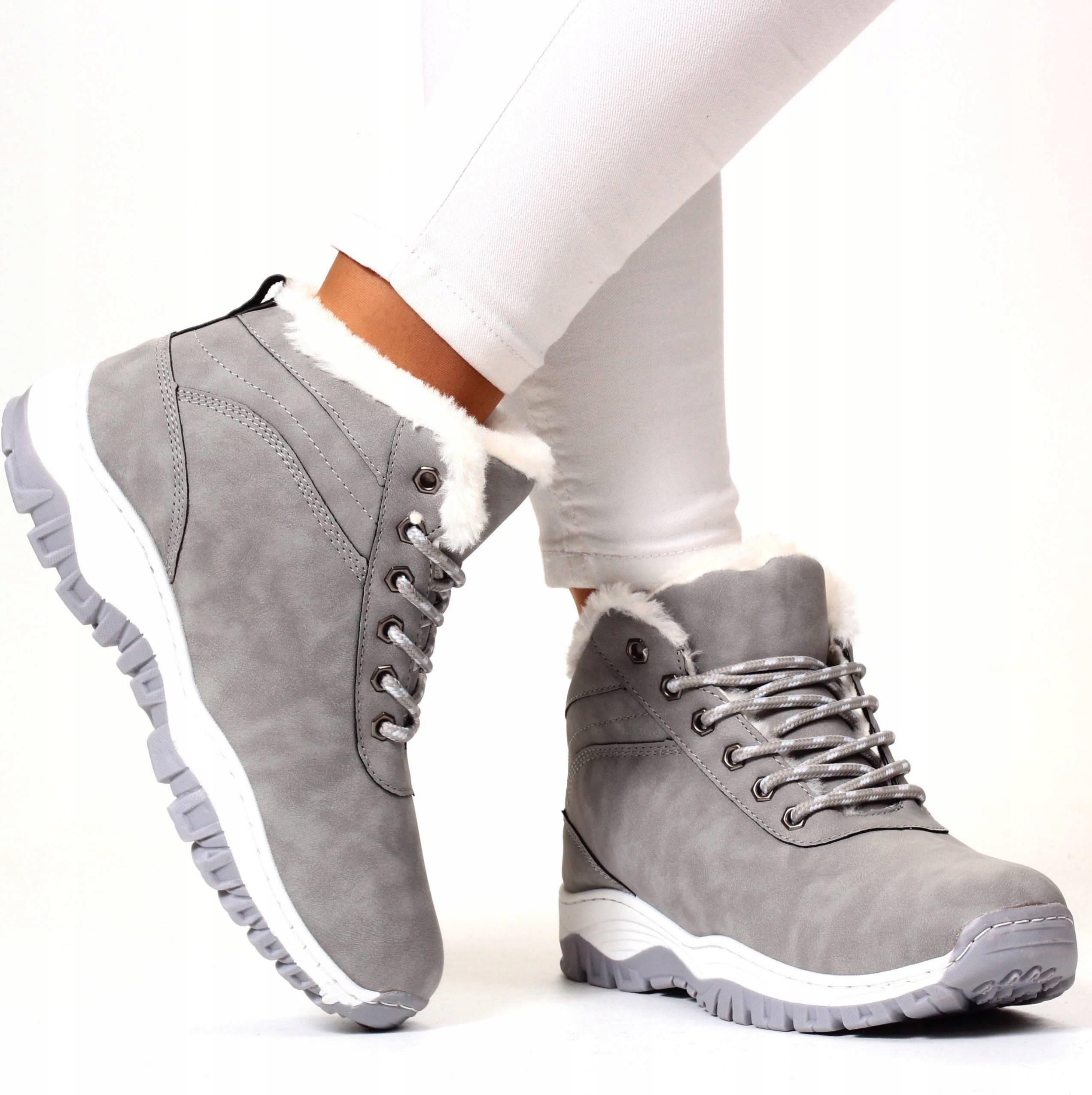 Zimowe Trapery Ocieplane Trekingowe Śnegowce - Ceny i opinie - Ceneo.pl