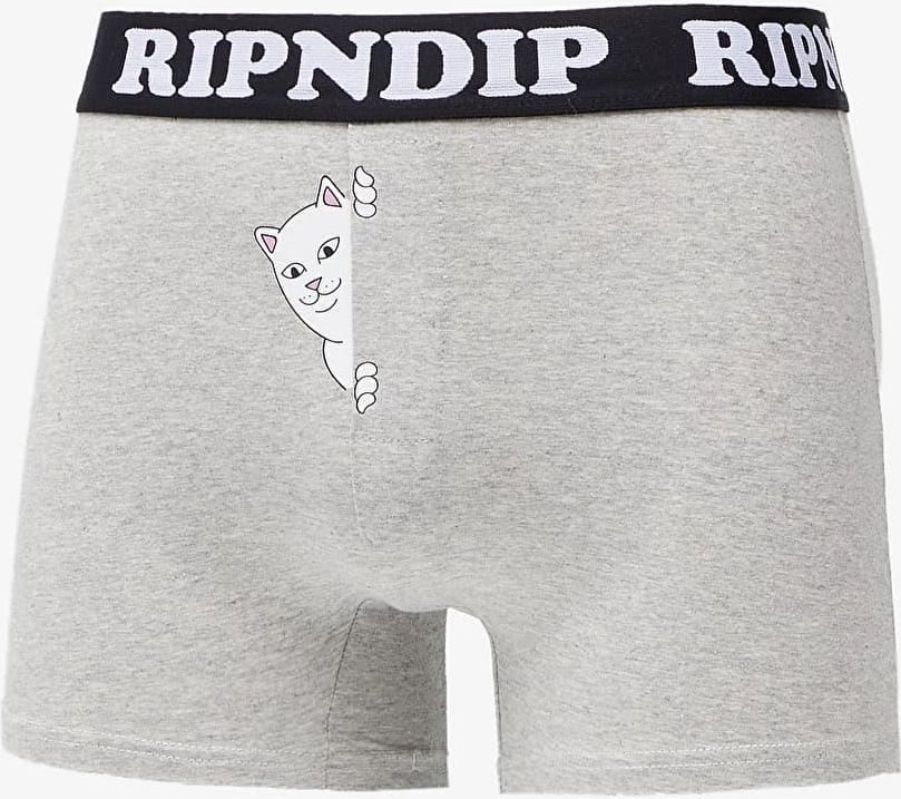 RIPNDIP Peek A Nermal Boxers Heather Grey - Ceny i opinie - Ceneo.pl