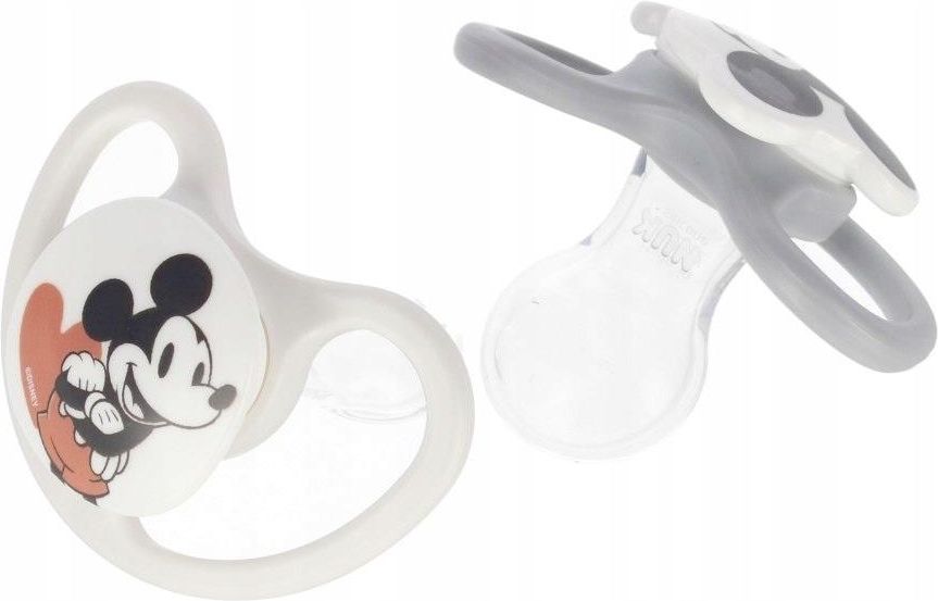 Nuk Smoczek Uspokajający Silikonowy 6-18M Space Disney Miki Op.2Szt. - Ceny i opinie - Ceneo.pl