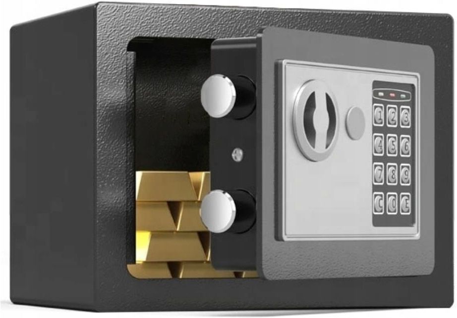 Mini Mały Sejf Elektroniczny Domowy Na Pieniadze - Ceny i opinie - Ceneo.pl