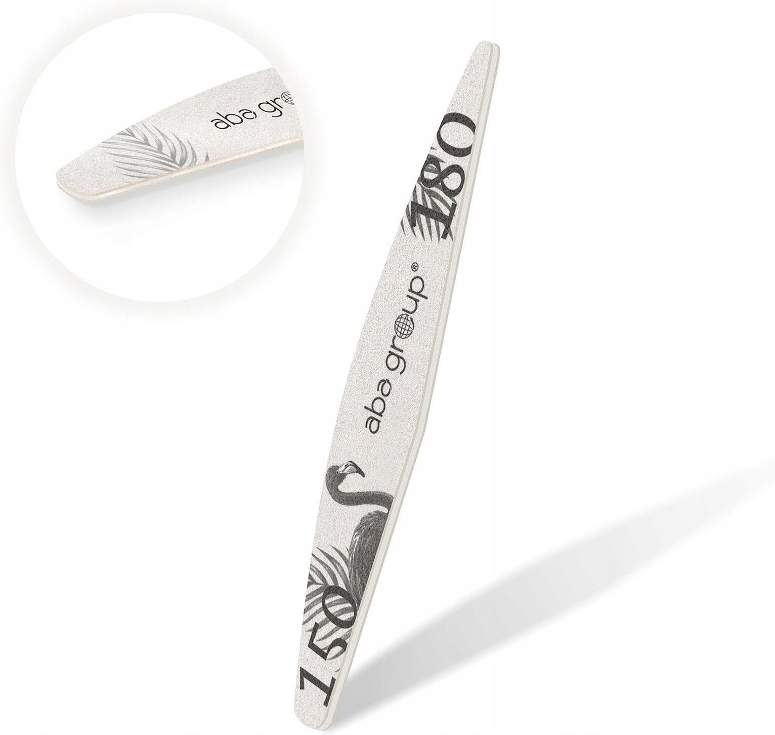 Aba Group Pilnik Do Paznokci Wings 150/180 Slim Folia Flaming 500 Szt ...