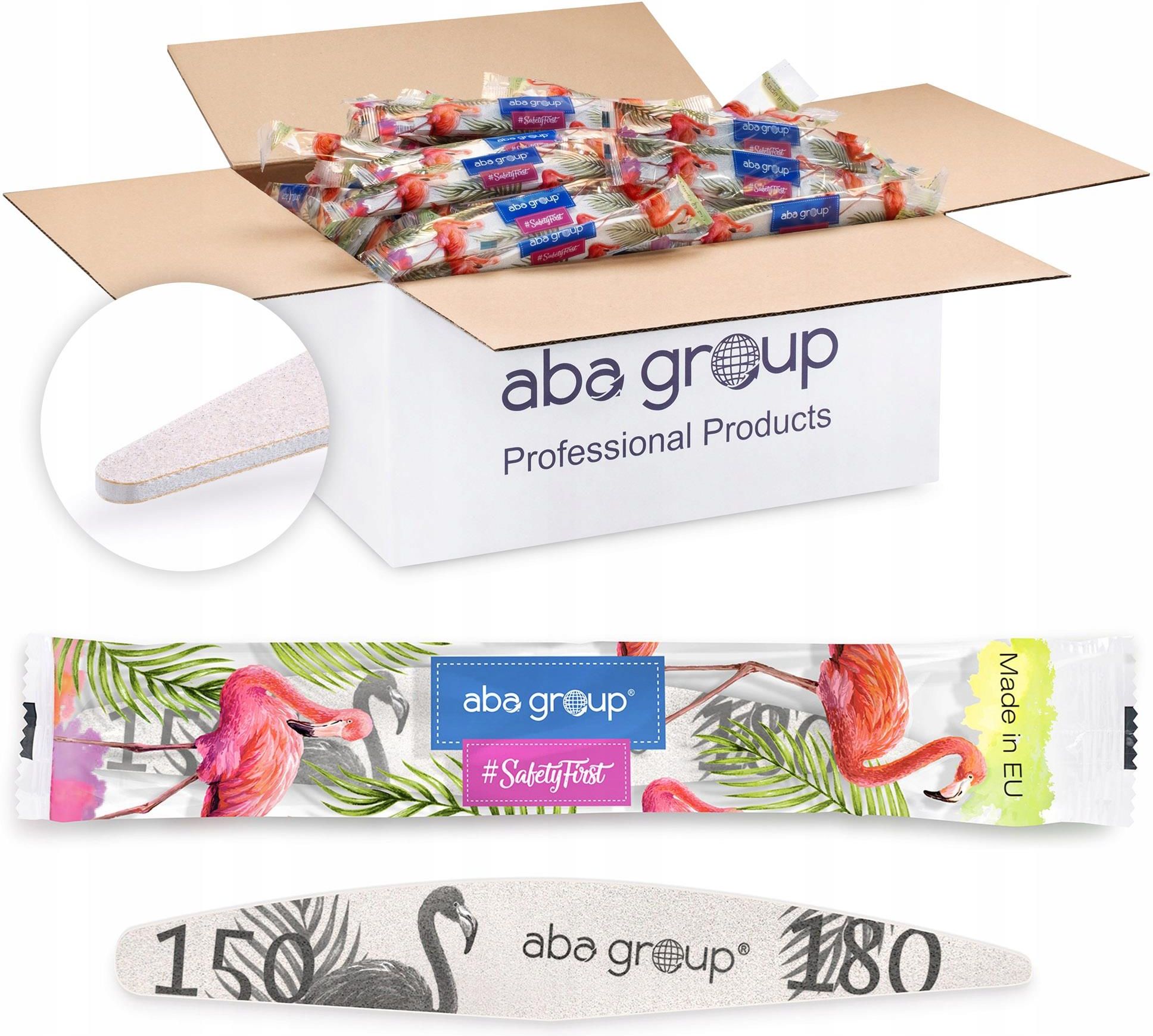 Aba Group Pilnik Do Paznokci Wings 150/180 Slim Folia Flaming 500 Szt ...