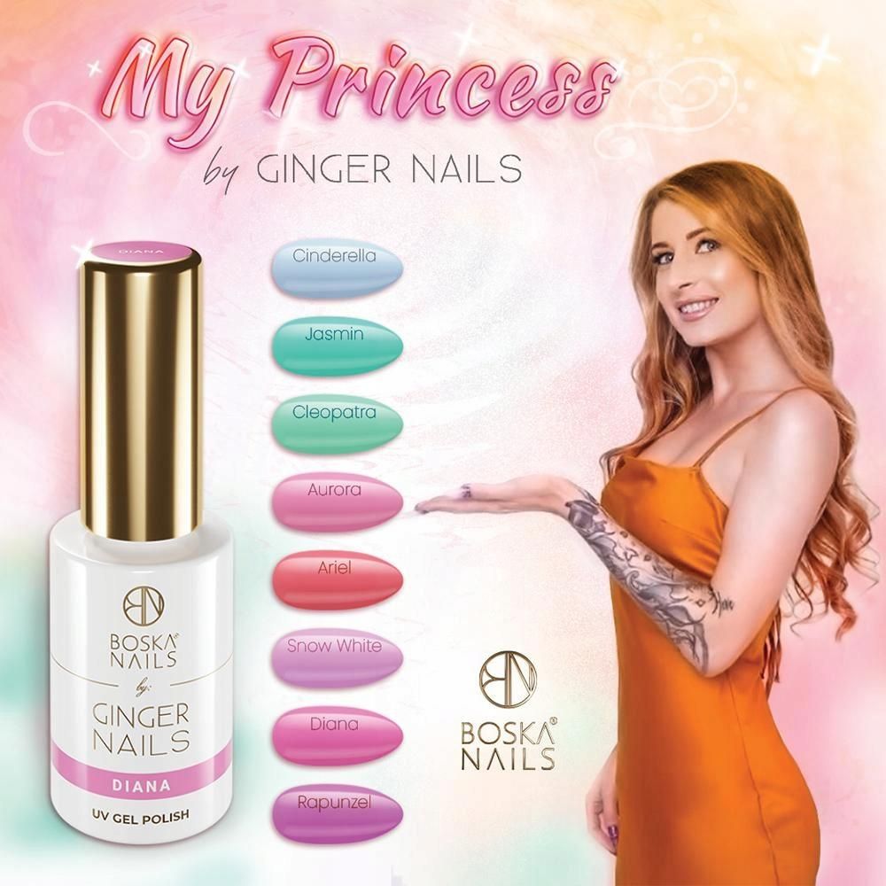 Boska Nails Zestaw Lakierów Hybrydowych By Ginger Nail My Princess ...