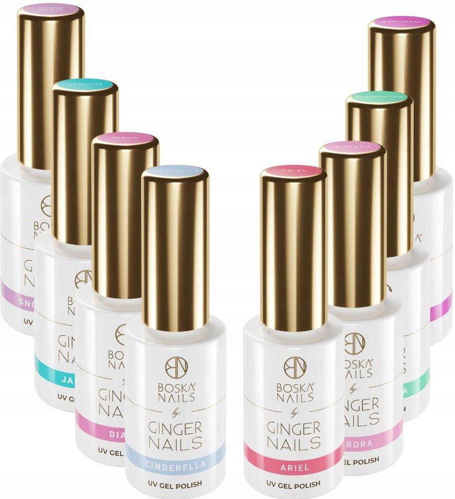 Boska Nails Zestaw Lakierów Hybrydowych By Ginger Nail My Princess ...