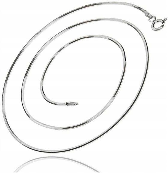 Valerio Łańcuszek Linka Żmijka Ośmiokątna Srebro 925 55Cm - Ceny i opinie - Ceneo.pl