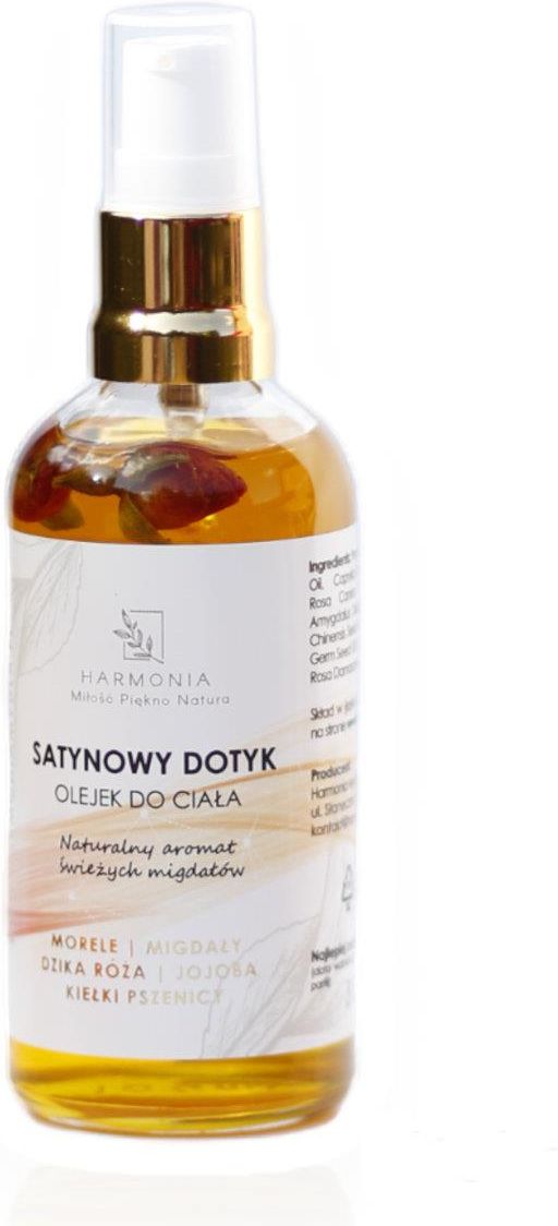 Harmonia Olejek Do Ciała I Masażu Z Olejem Jojoba Satynowy Dotyk 100 ml - opinie i ceny na Ceneo.pl
