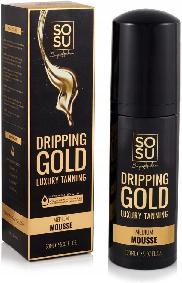 Dripping Gold Luxury Tanning Mousse Medium Pianka Samoopalająca 150 ml ...