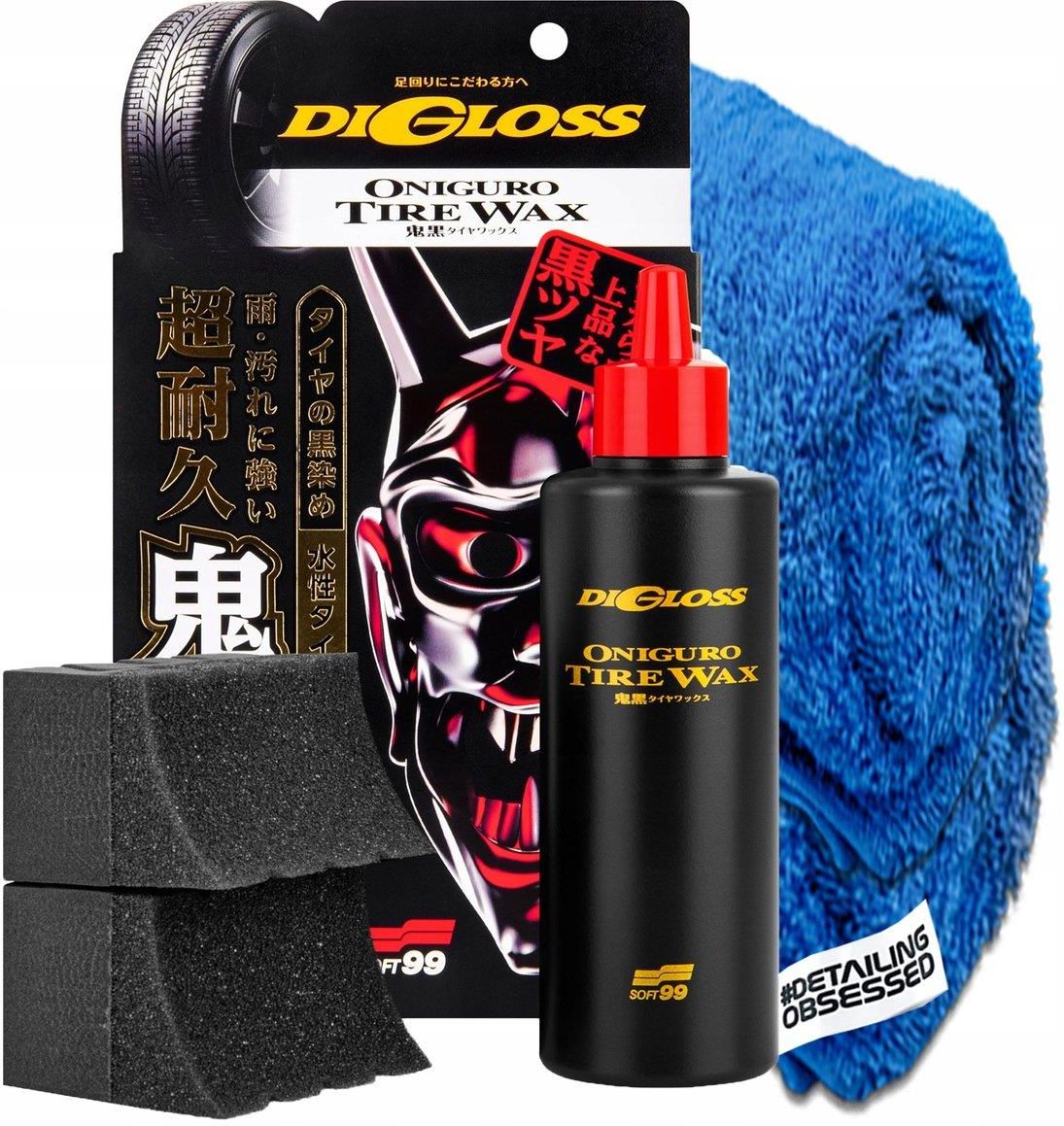 Soft99 Digloss Black Devil Tire Wax Wosk Do Opon 200Ml - Opinie i ceny na Ceneo.pl