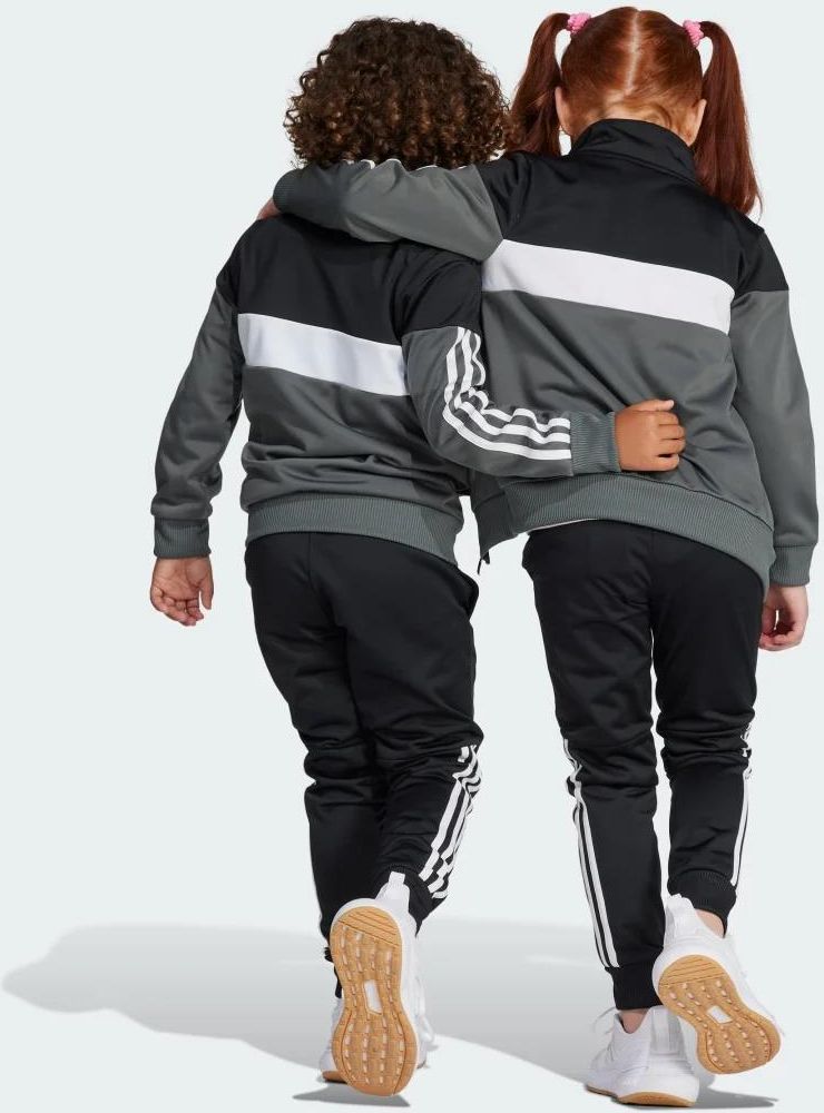 Adidas Dres Tiberio 3-Stripes Colorblock Shiny Kids IJ6332 - Ceny i ...