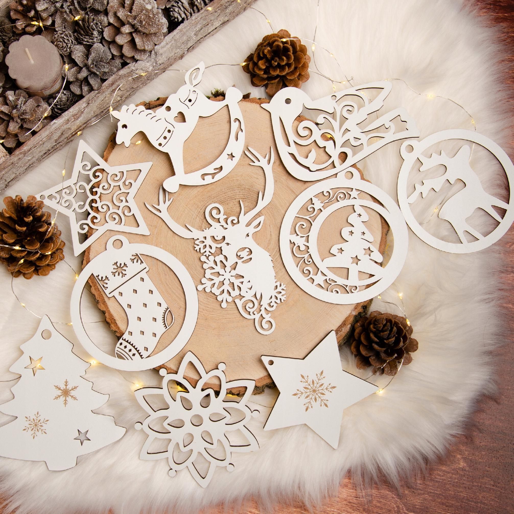 Gift4 Zestaw Bombek Ozdobnych 20 Szt Prezent Na Święta Dekoracja ...