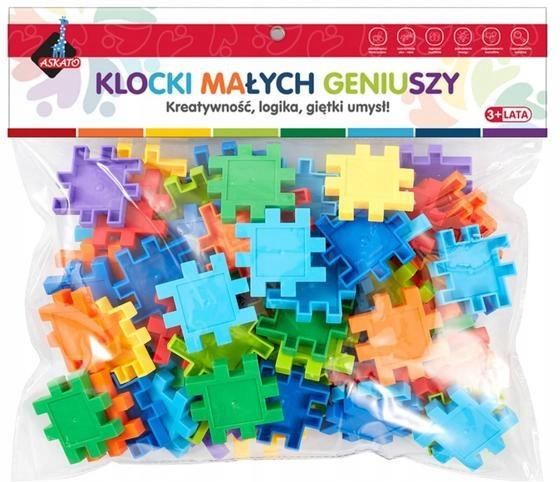 Askato Edukacyjne Klocki Konstrukcyjne 75El. - ceny i opinie - Ceneo.pl