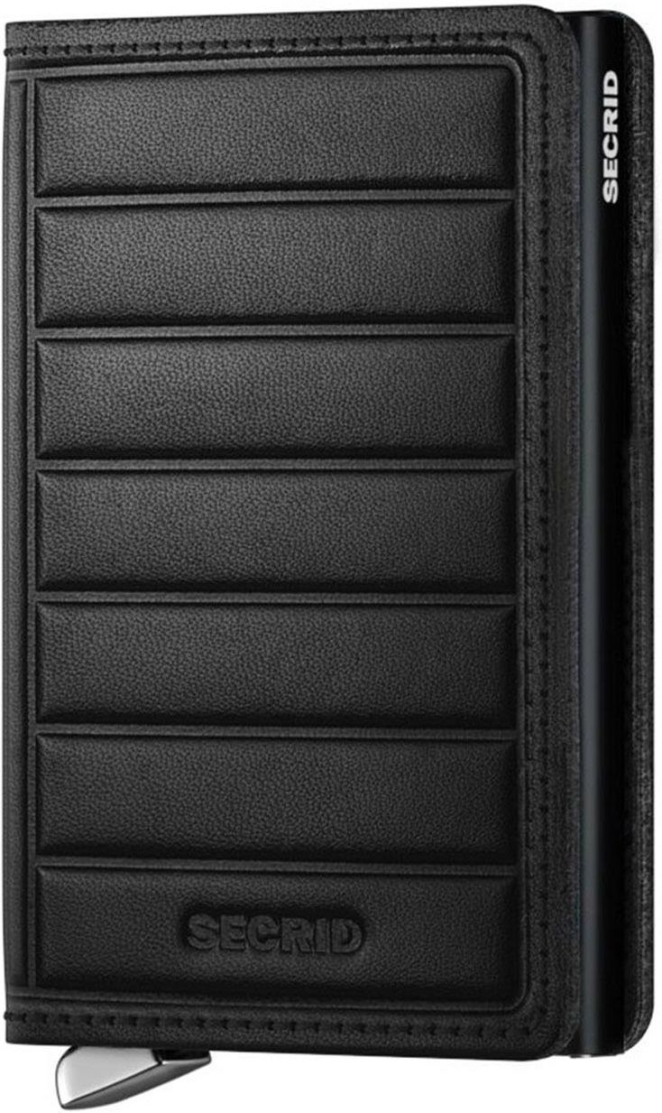 Portfel RFID Secrid Premium Slimwallet Emboss Lines - black - Ceny i ...