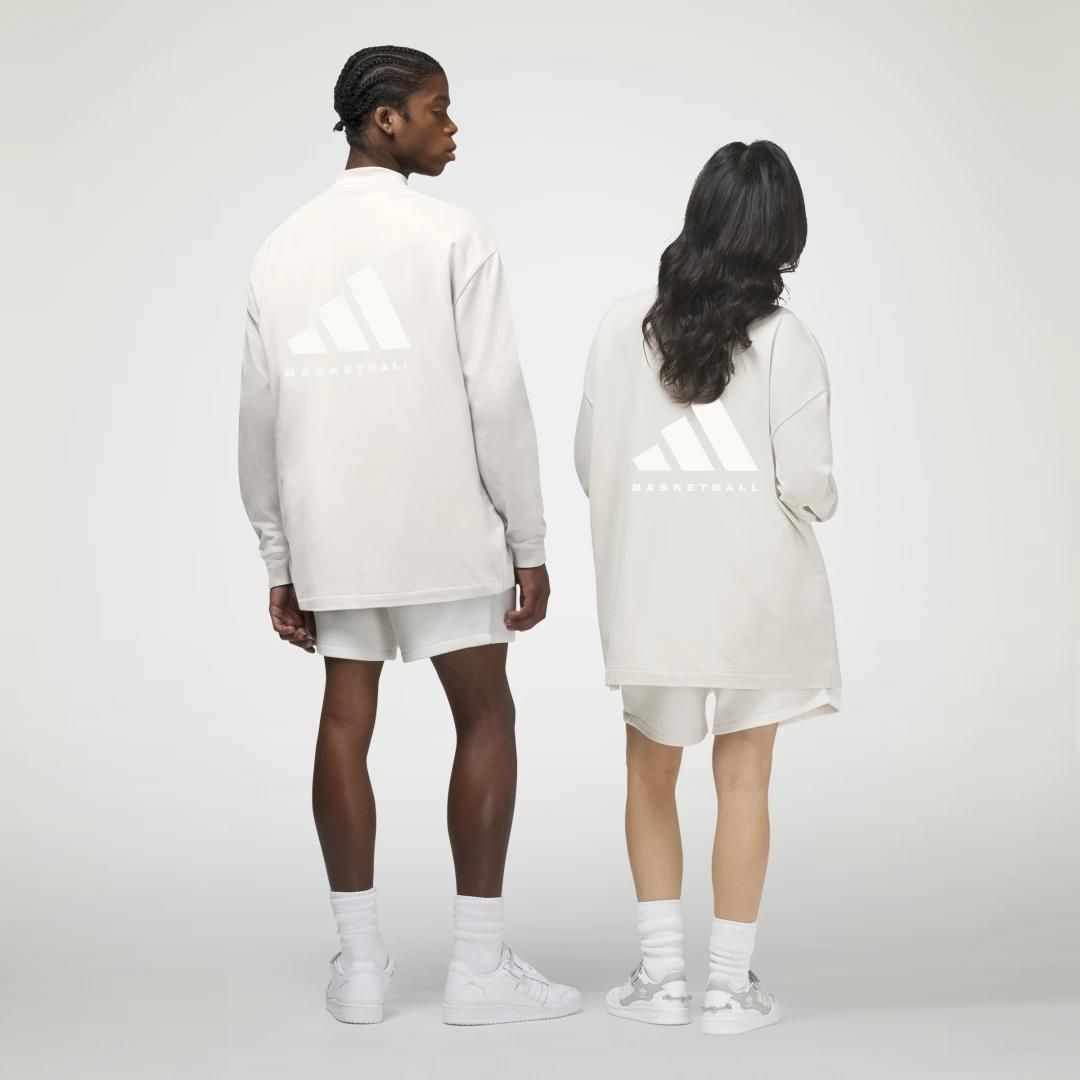 Adidas Basketball Long Sleeve Tee (Gender Neutral) IJ5555 - Ceny i ...